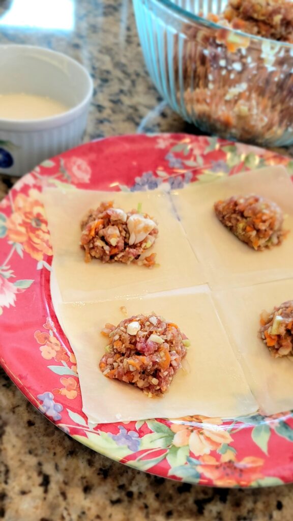 Homemade Won Tons with Dipping Sauce – Jamie Cooks It Up