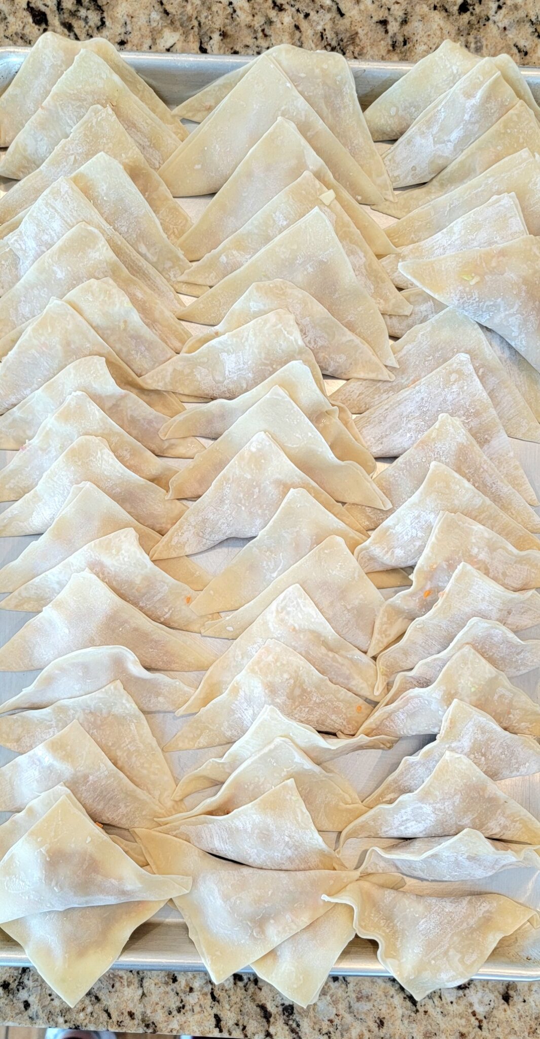 Homemade Won Tons with Dipping Sauce - Jamie Cooks It Up
