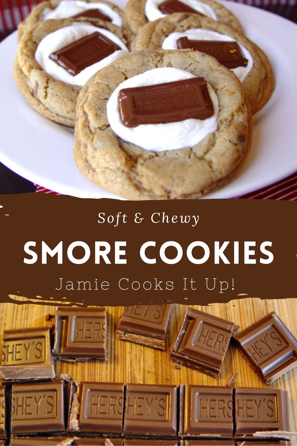 Smore Cookies – Jamie Cooks It Up
