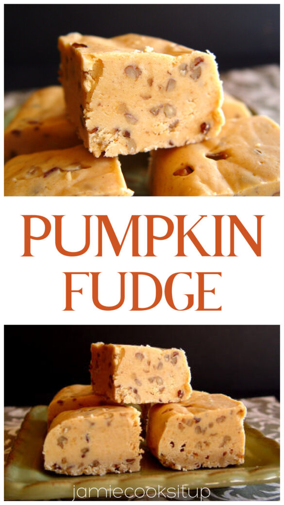 Pumpkin Fudge - Jamie Cooks It Up