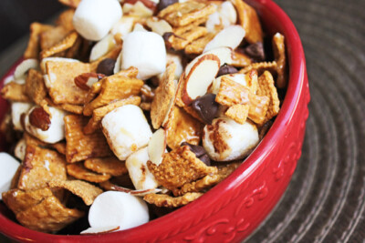 Caramel Smore Munch Mix - Jamie Cooks It Up