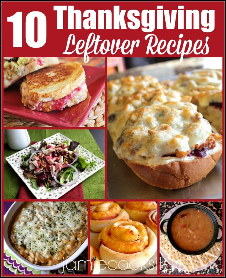 Thanksgiving Leftover Recipes - Jamie Cooks It Up