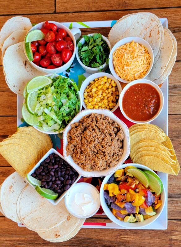 Taco Party Board – Jamie Cooks It Up