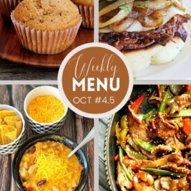 October Menu Plan, Week #1-2022 - Jamie Cooks It Up
