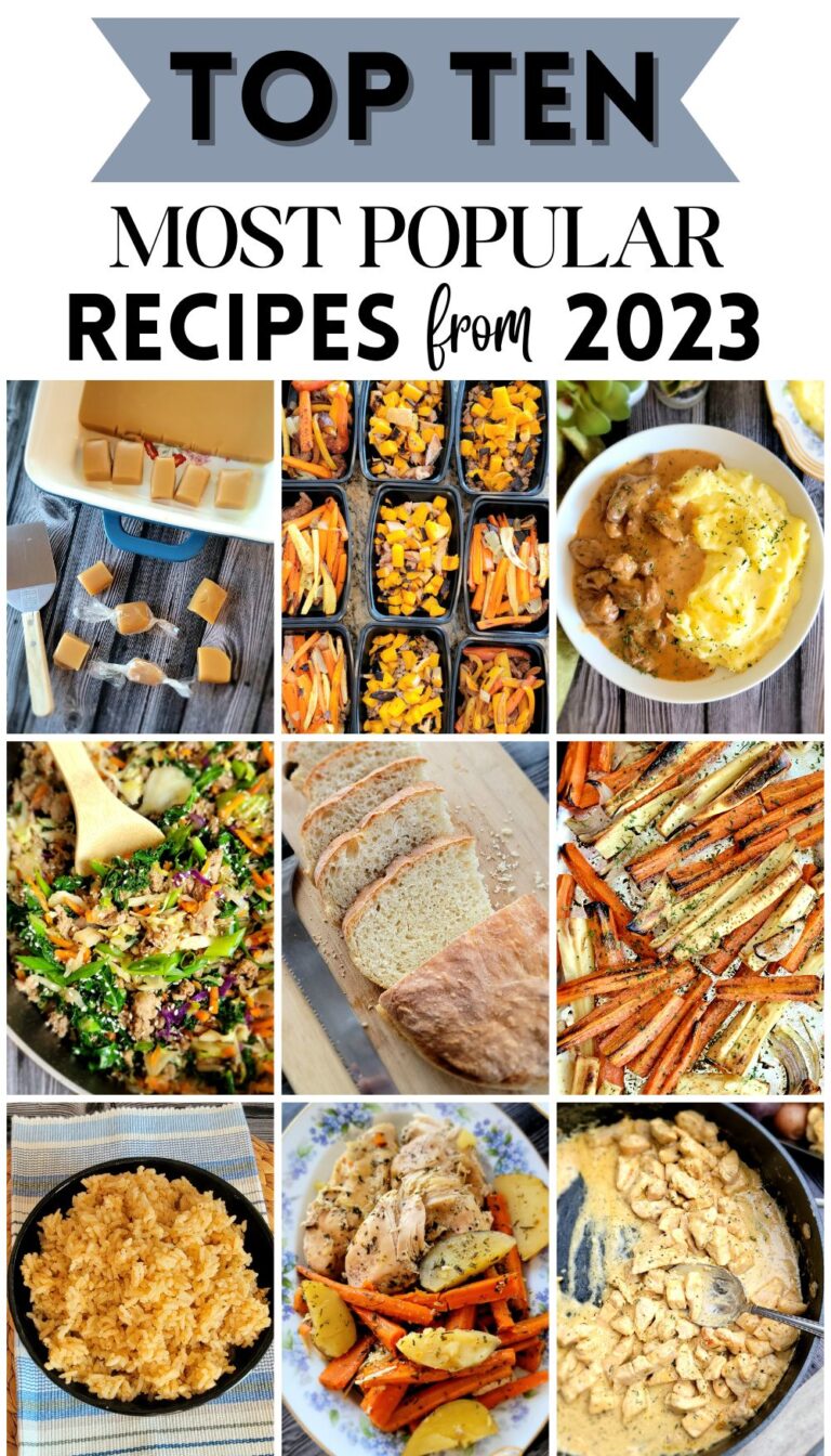 Most Popular Recipes from 2023 - Jamie Cooks It Up