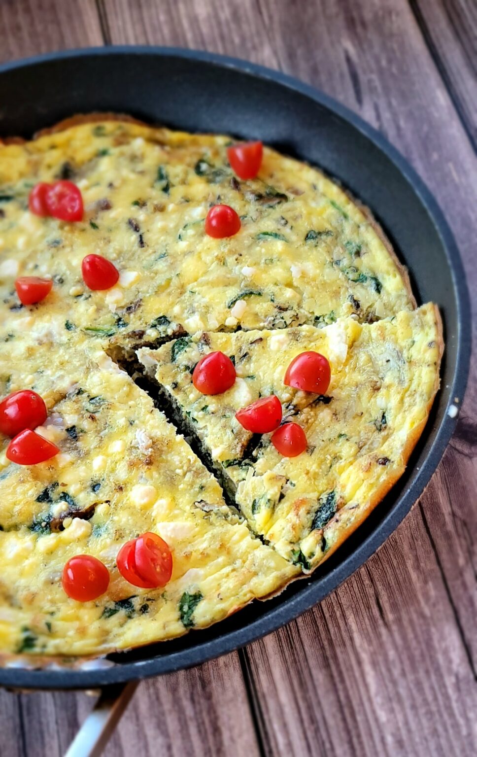 Mediterranean Frittata - Jamie Cooks It Up