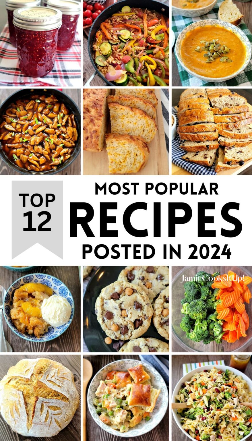 The Most Popular Recipes Posted in 2024 - Jamie Cooks It Up