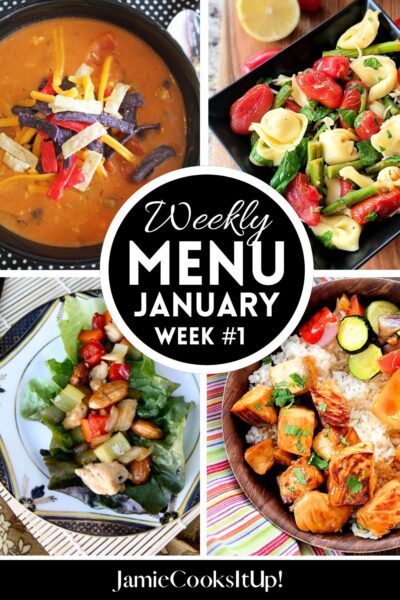 January Menu Plan, Week #1-2026 - Jamie Cooks It Up
