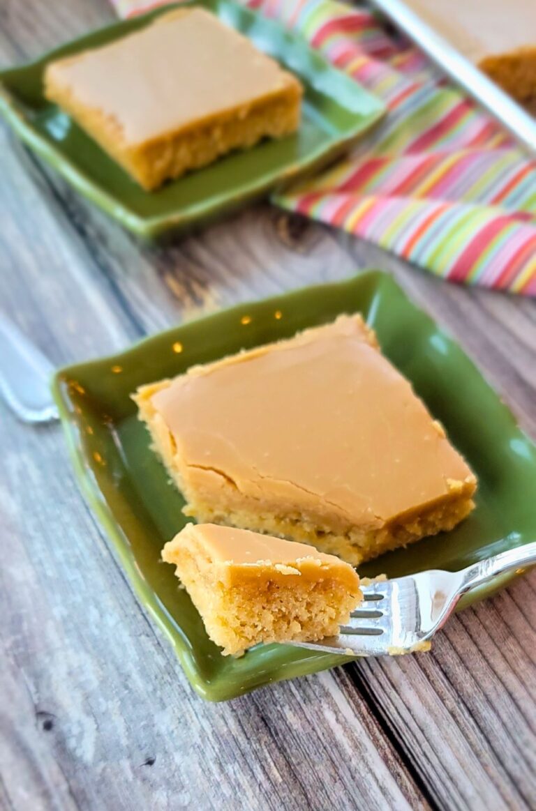 Caramel Sheet Cake with Caramel Icing - Jamie Cooks It Up